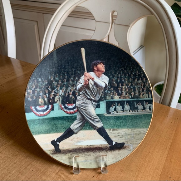 Art | Babe Ruth The Called Shot Collectors Plate | Poshmark